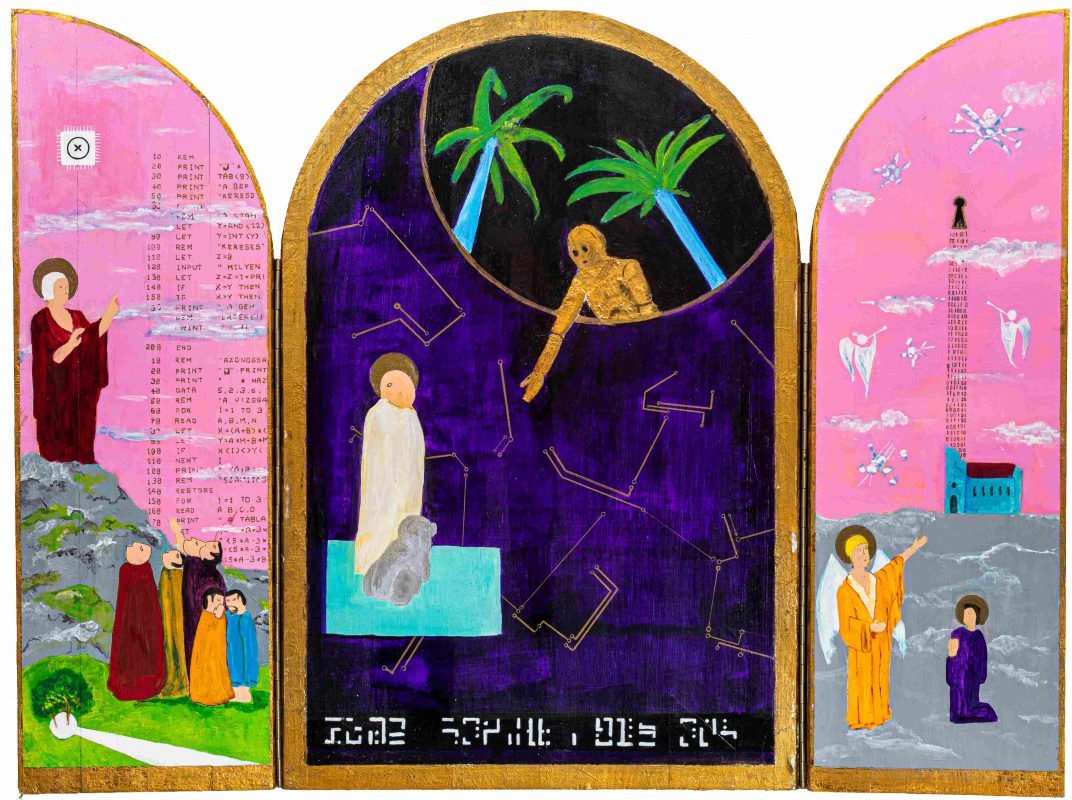 St. Matrix, Triptych, 2013 – Alpar Doczy